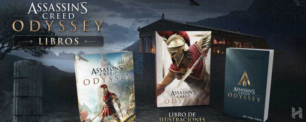 Assassin’s Creed Oddysey traerá consigo nuevos libros