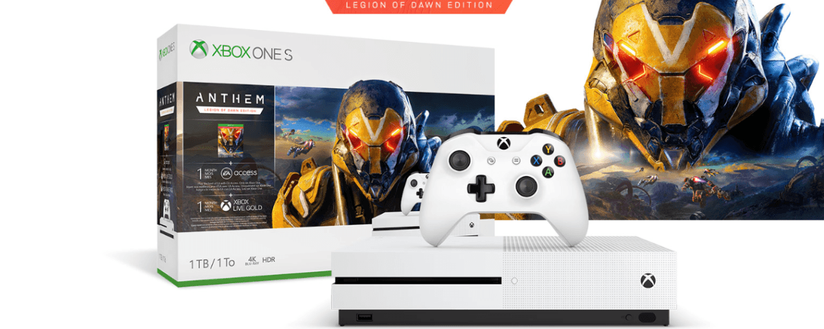 Microsoft anuncia un pack de Anthem con Xbox One S - HyperHype