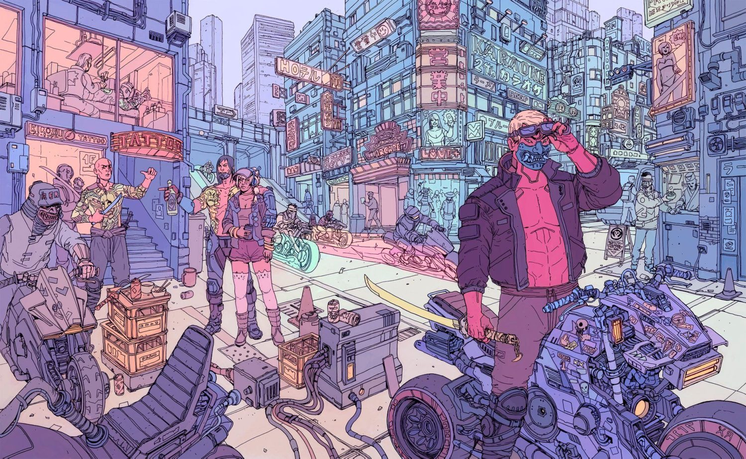 Death Burger, el español tras los steelbooks de Cyberpunk 2077