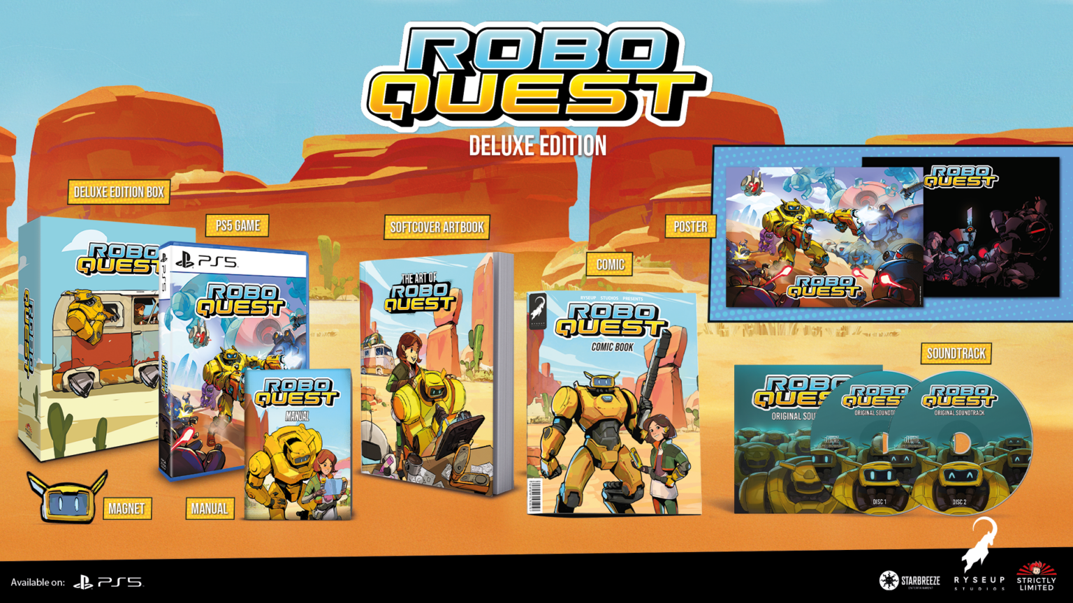 Roboquest ya está en formato físico para PS5