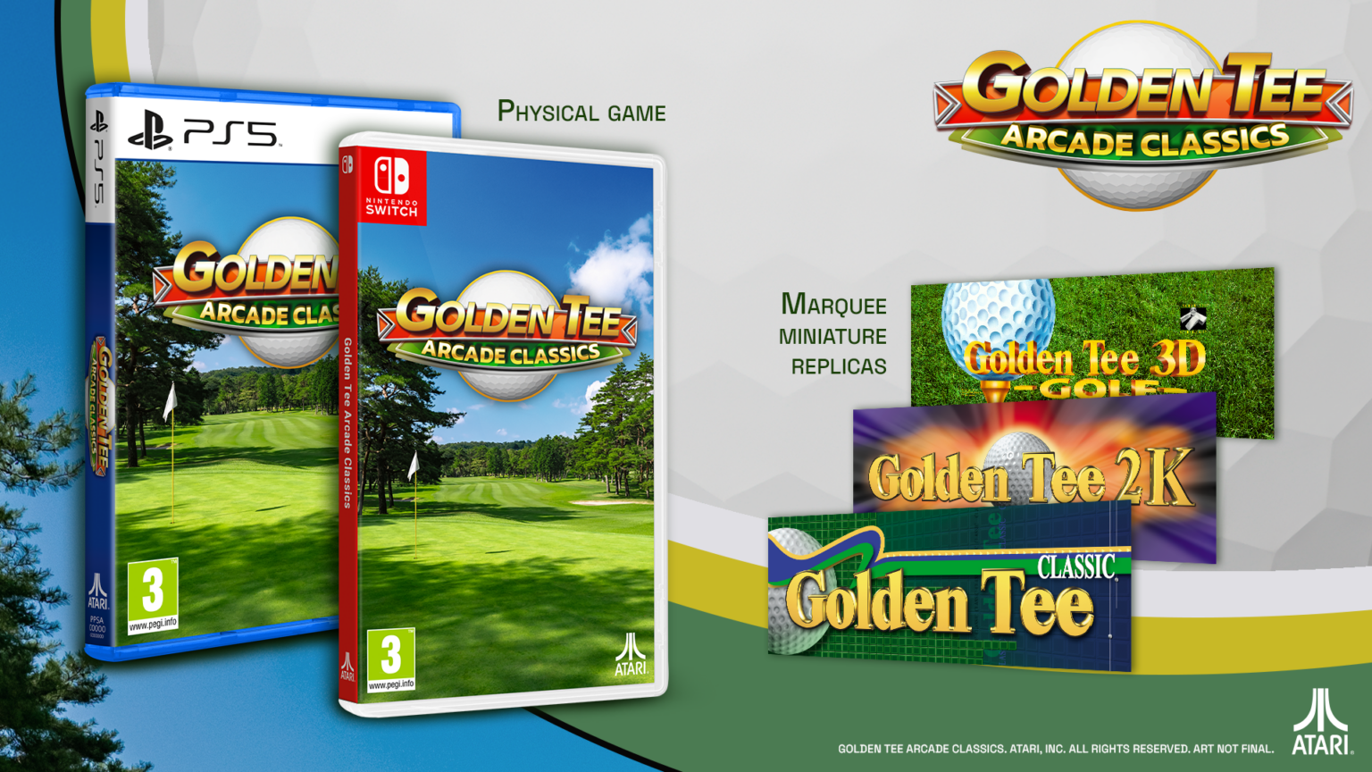 Golden Tee Arcade Classics, la recopilación de ocho clásicos de arcade ...